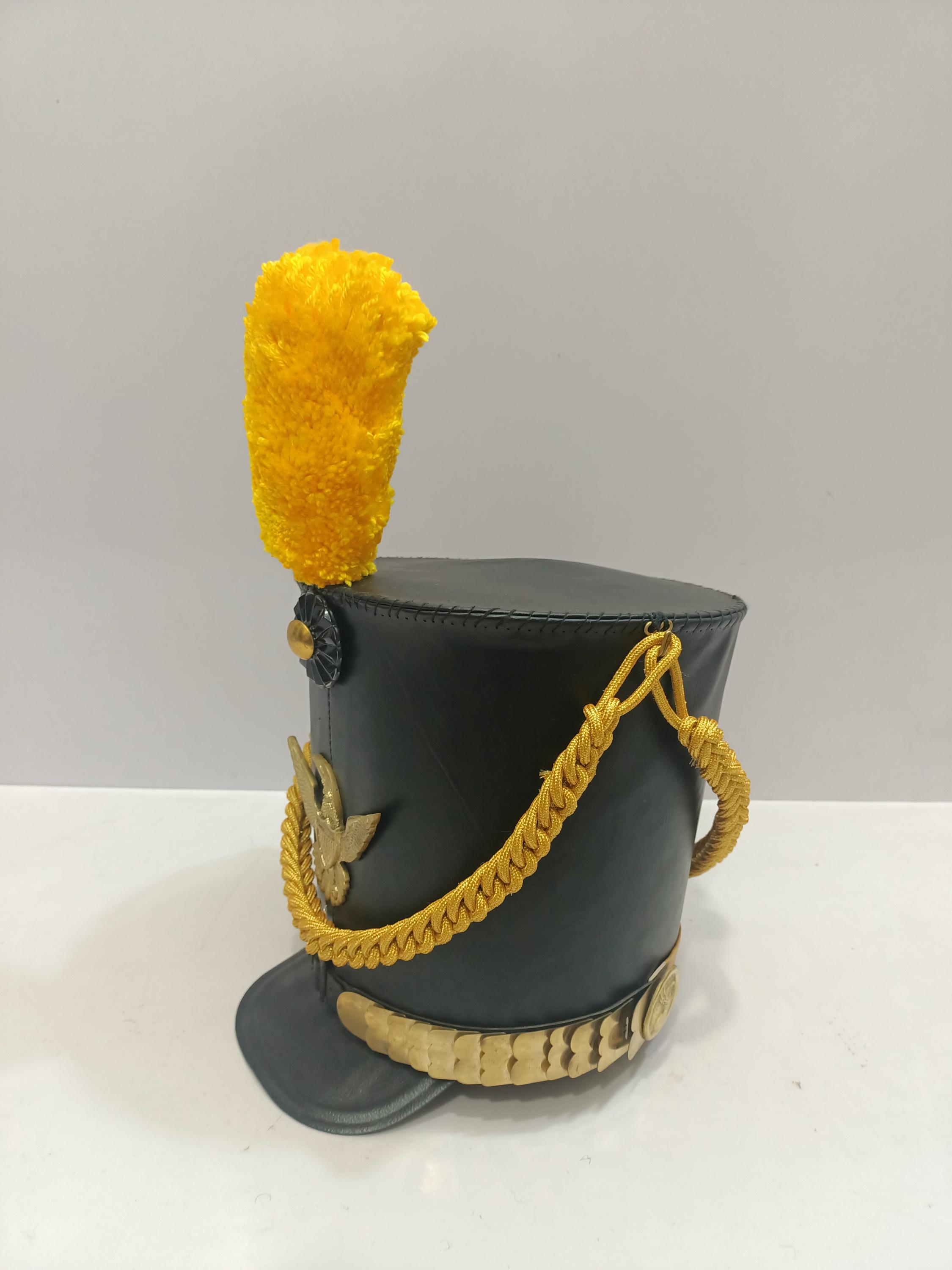 Virginia Militia Officer Bell Crown Shako Hat - Etsy