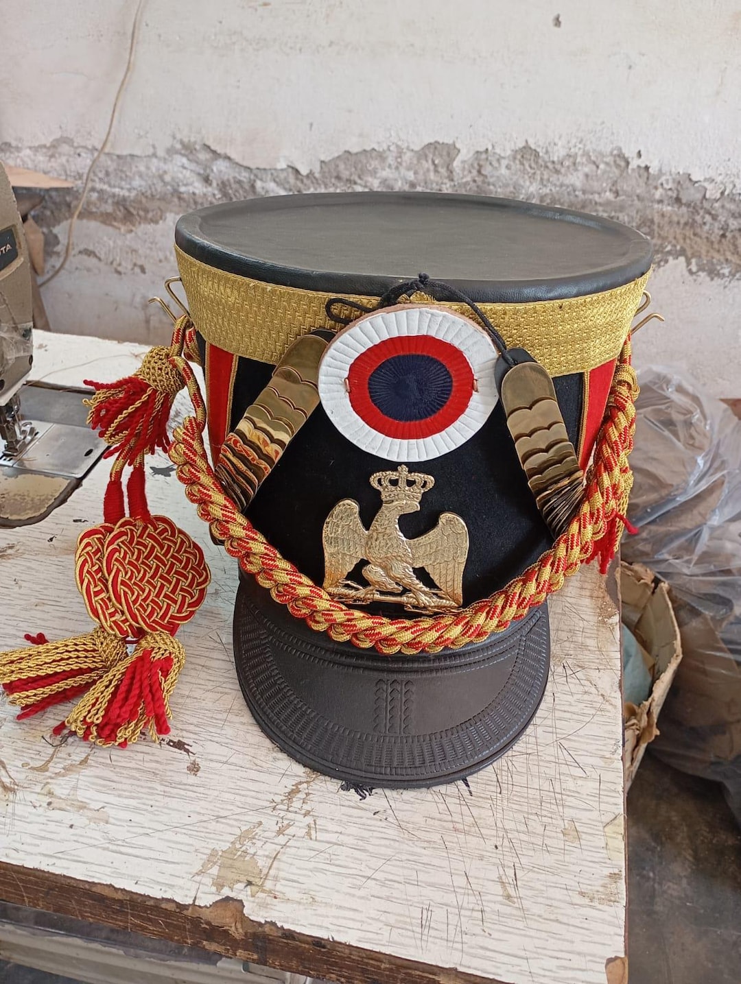 French Napoleon Shako Helmet - Etsy