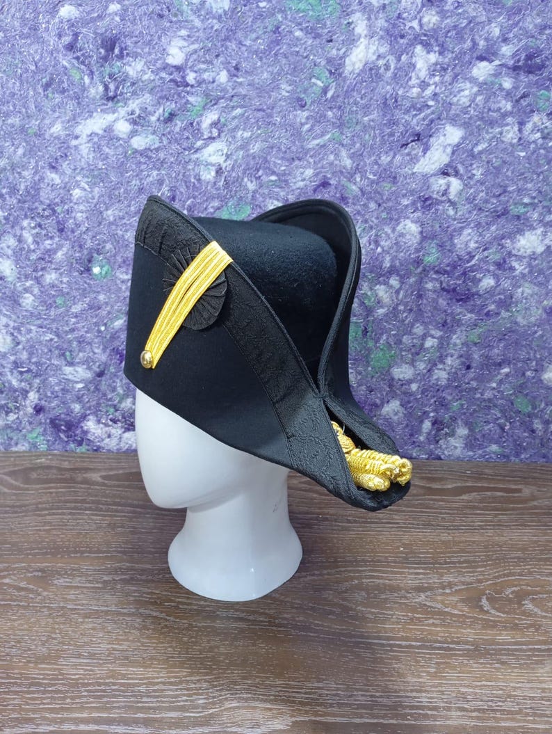 Napoleonic British Royal Navy Military Officer Bicorn Hat - Etsy