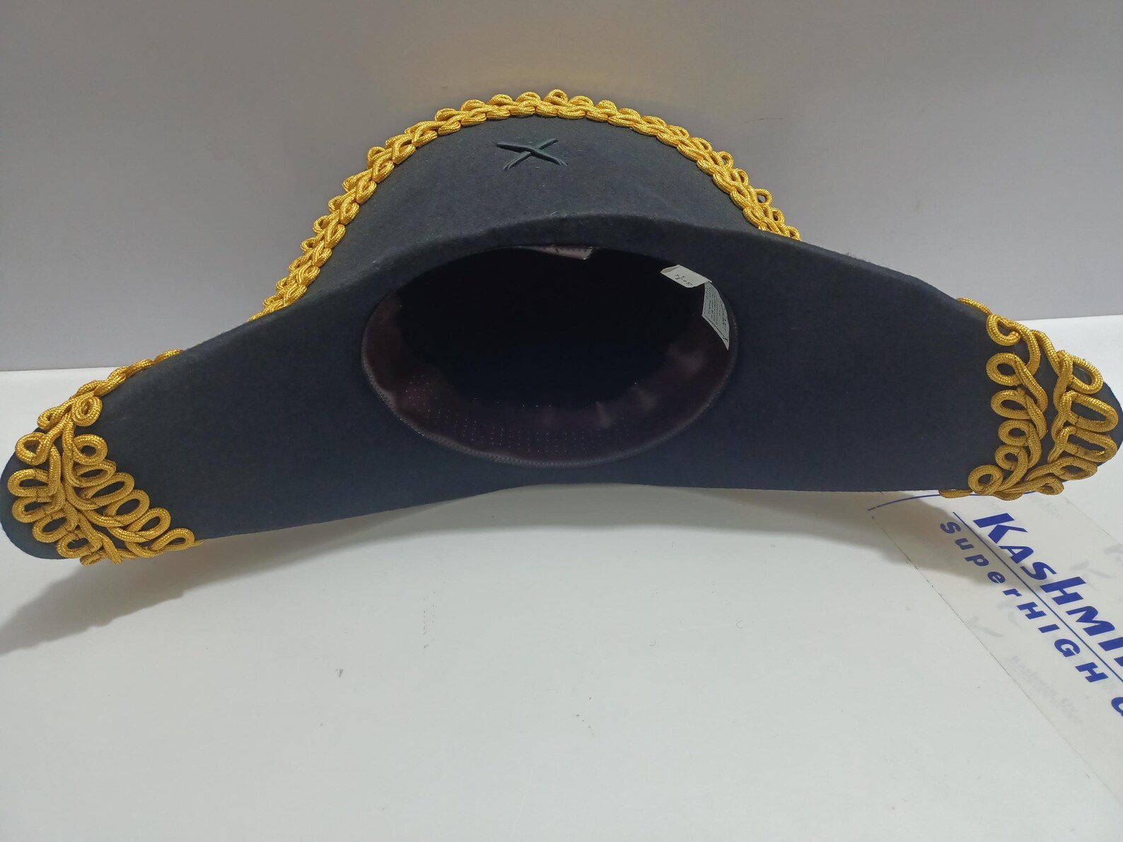 Napoleon Bicorne With Gold Trim - American Cocked Hat - Red White Blue ...