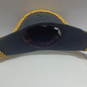 Napoleon Bicorne With Gold Trim - American Cocked Hat - Red White Blue ...