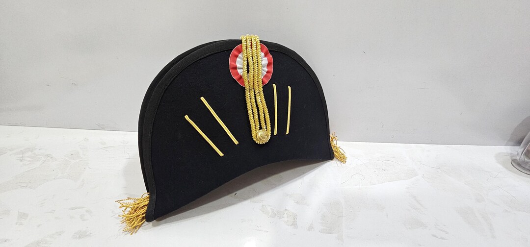 Napoleonic 18th Century French Infantry Prussian Bicorn HAT Repro ...