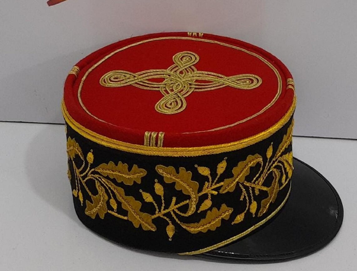 French Military Army Generals Officers Visor Hat Cap Kepi - Etsy