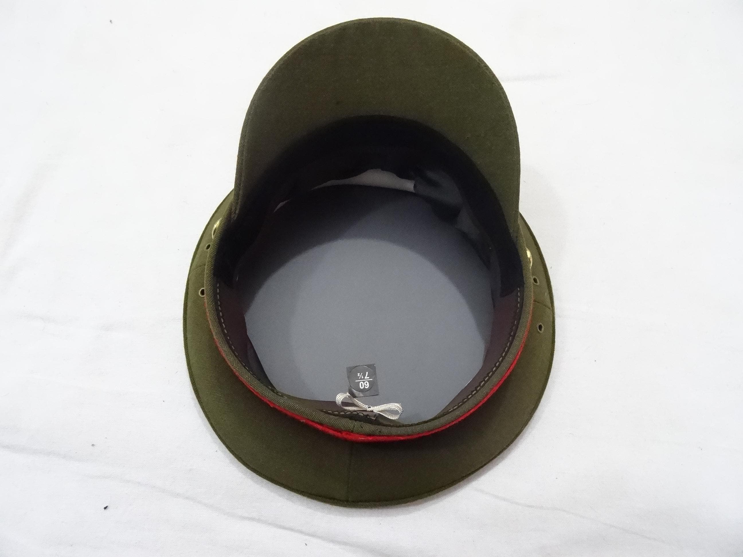 WW2 British Army General Staff Officers Peak Visor Cap Colonel and ...
