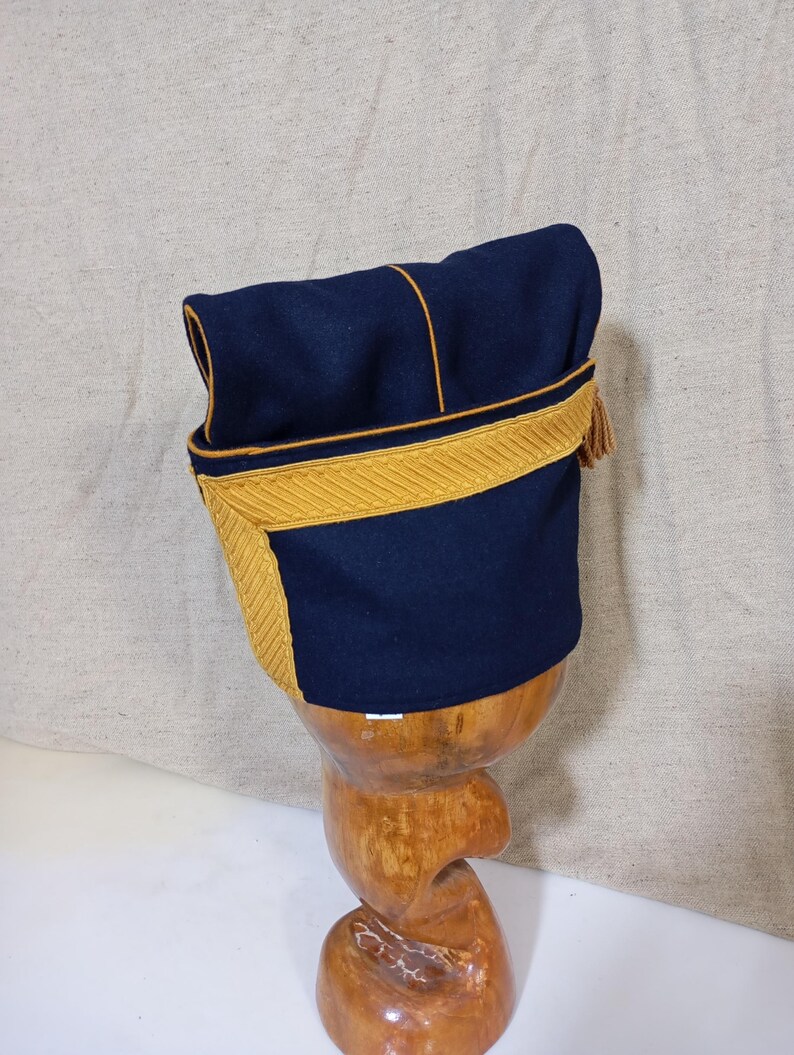 Napoleonic French Army Bonnet De Police – Historical Military Cap With ...
