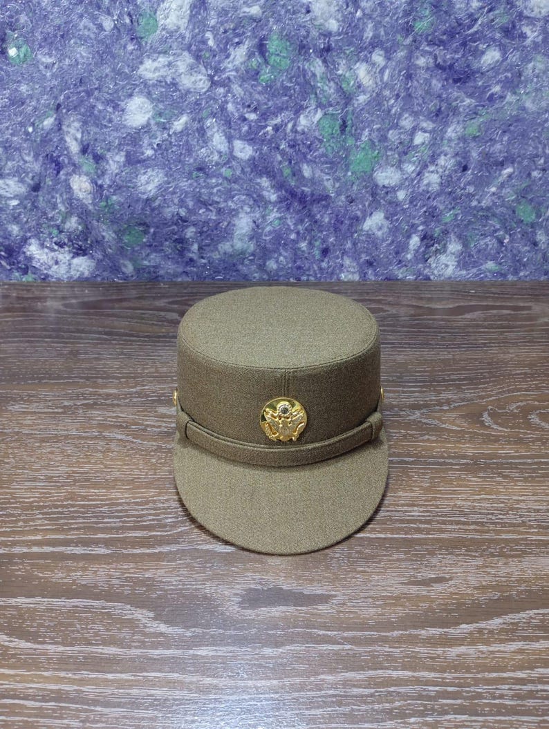 Reproduction WW2 Enlisted Olive Drab Wool WAC Hobby Hat Cap - Etsy ...