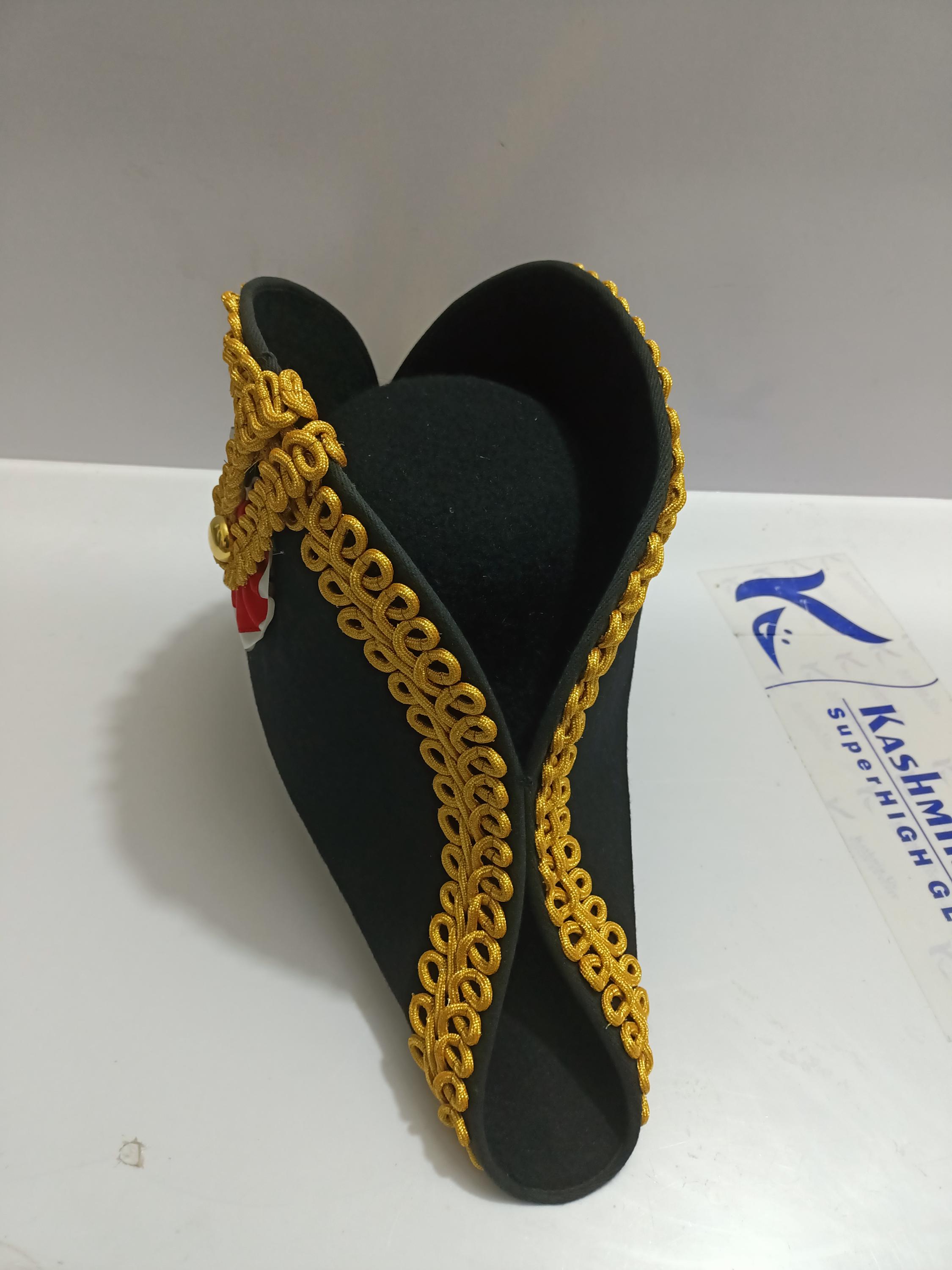 Napoleon Bicorne With Gold Trim - American Cocked Hat - Red White Blue ...