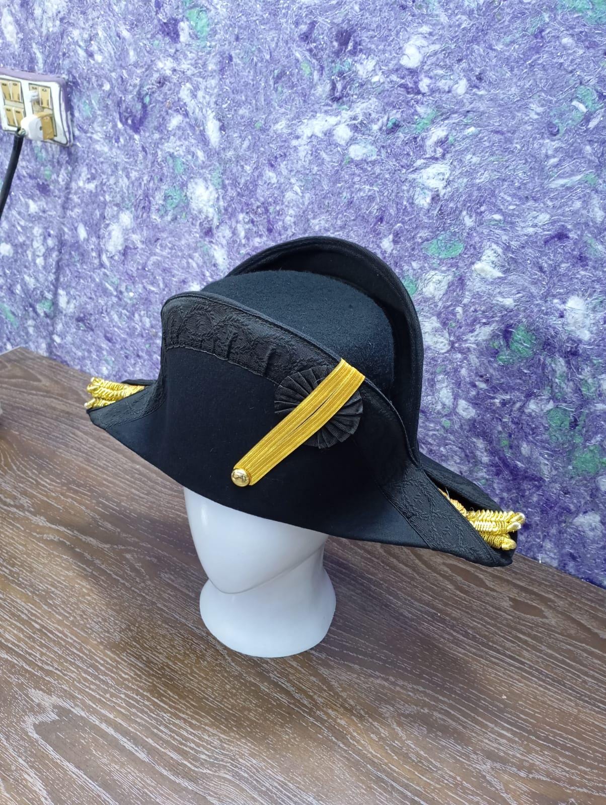 Napoleonic British Royal Navy Military Officer Bicorn Hat - Etsy