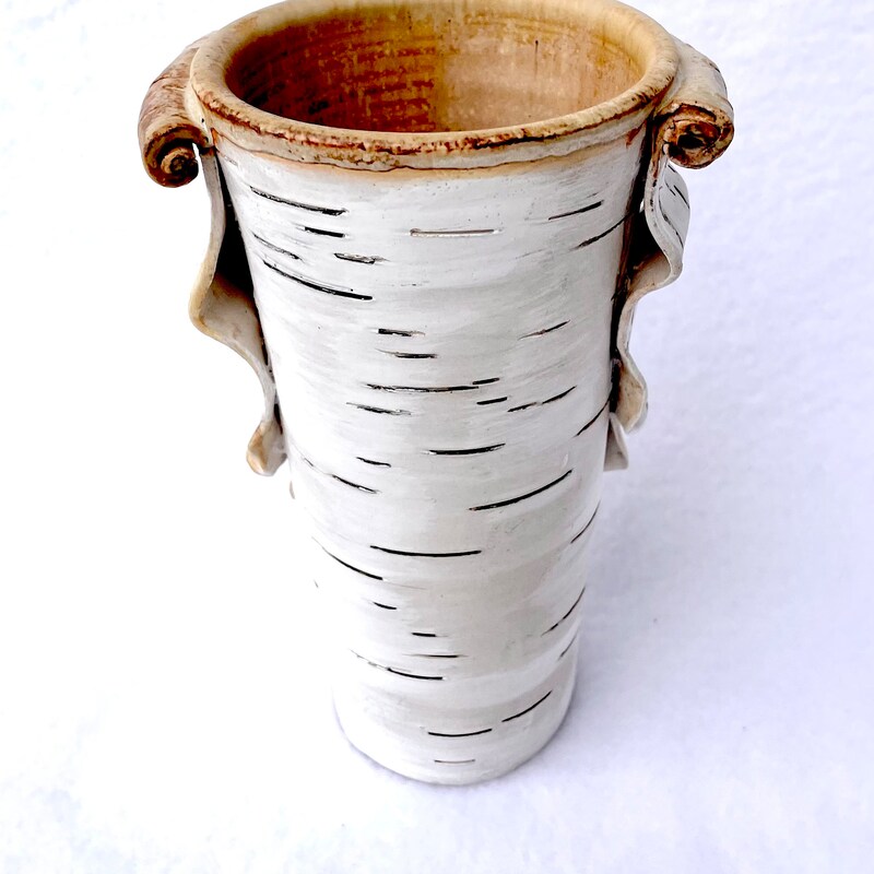 Birch Bark Vase - Etsy