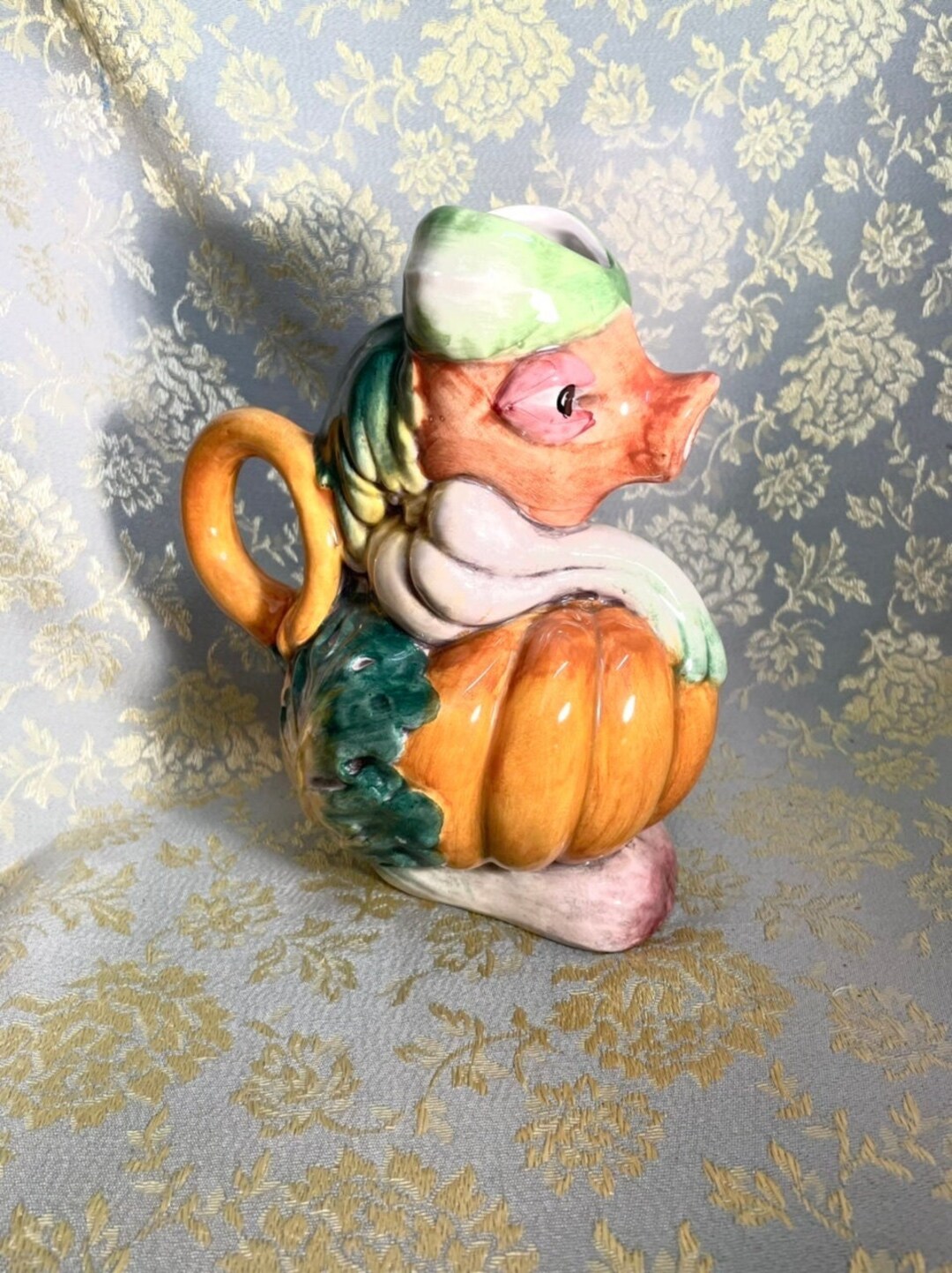 Vintage Pitcher Neiman Marcus Exclusive Ceramic Animal Pitcher Quirky ...