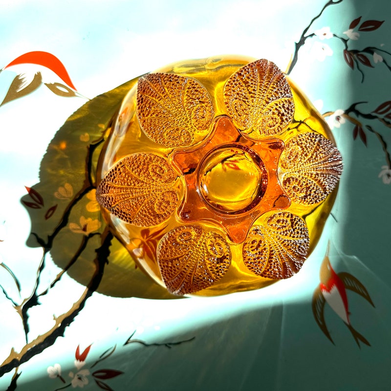 Amber Textured Glass - Etsy