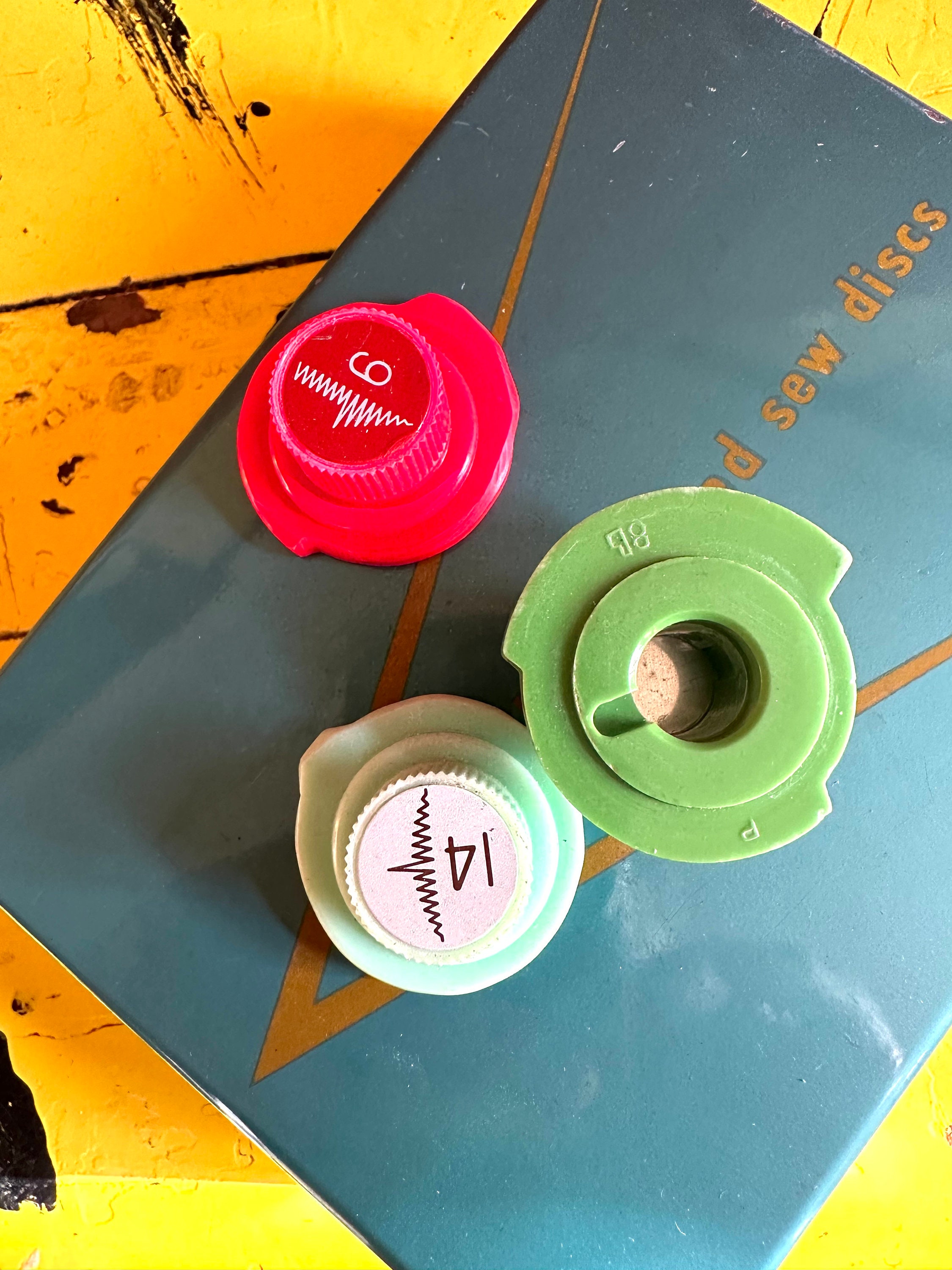 Vintage Cams for Sewing Machine Stitch Identification Top Hat Cams in ...