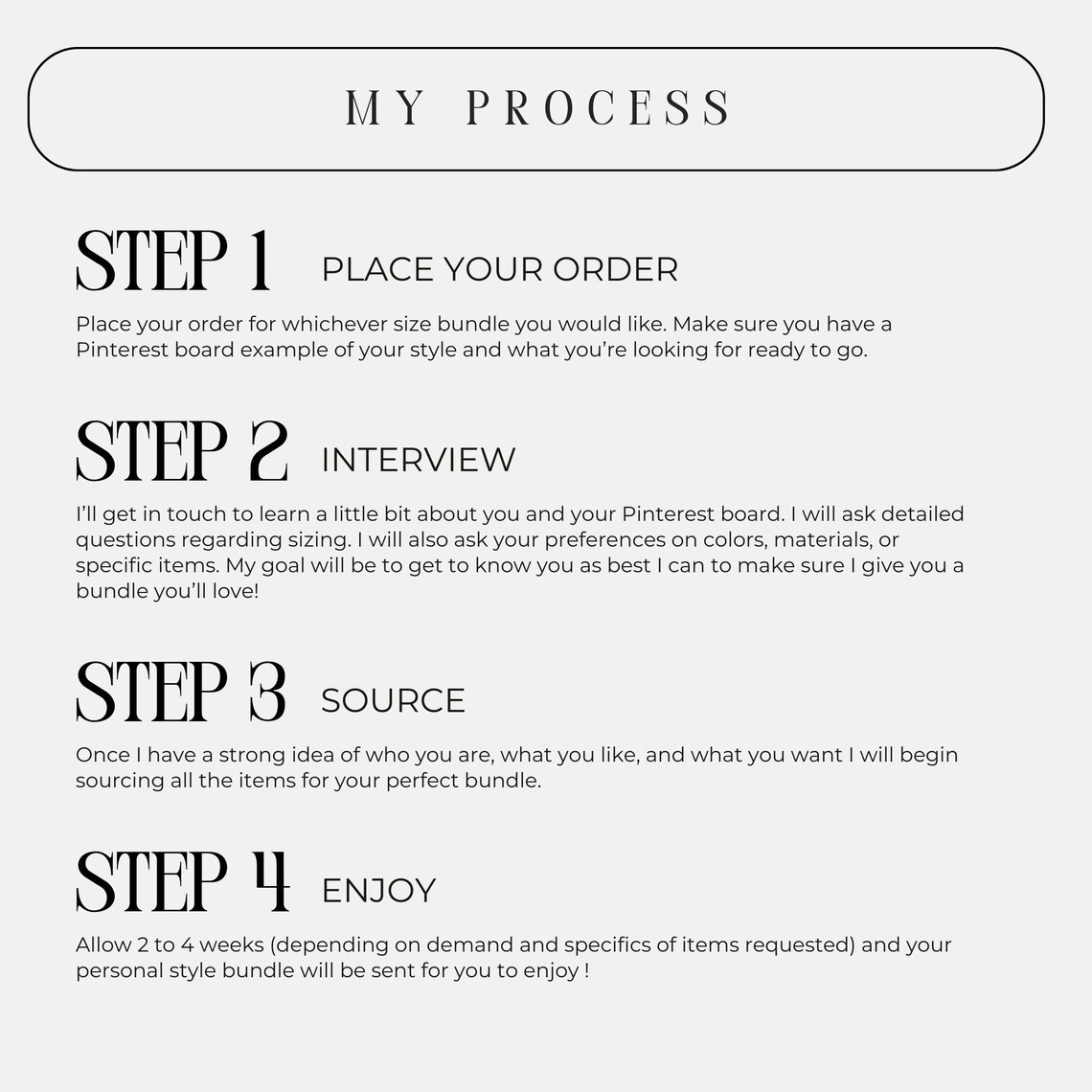 Custom Pinterest Board Style Bundle - Etsy