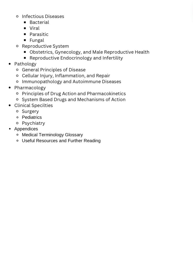 Ultimate Medical School Notebook All Topics the Perfect Digital ...