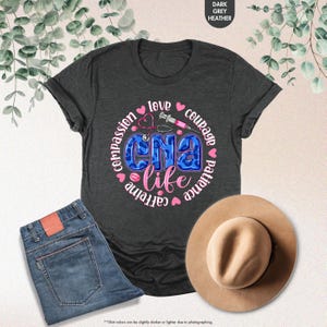 CNA Life Shirt, Certified Nursing Assistant Shirt, CNA Tee, Cute CNA ...