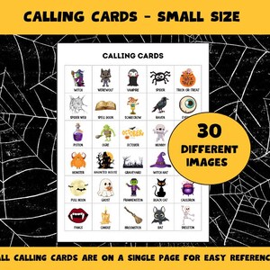 Halloween Bingo Game: 30 Unique Cards, Printable PDF (digital Download ...