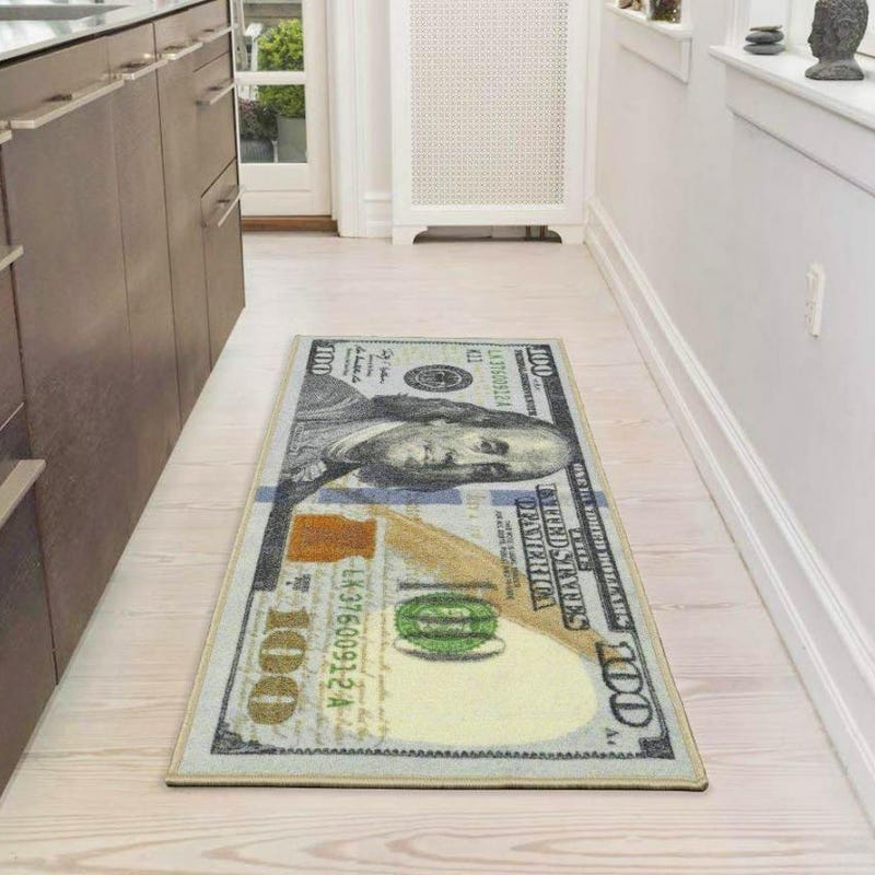Dollars Bill Rug - Etsy