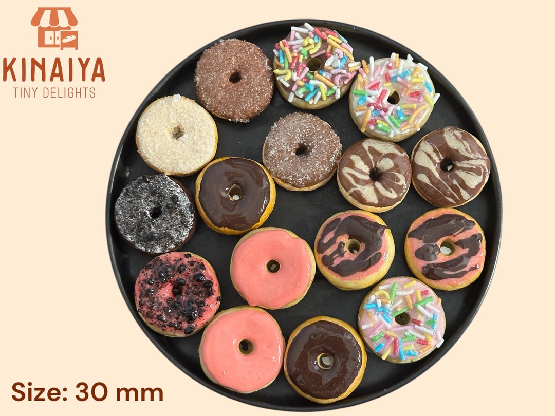 Handmade Doughnut Magnets – Cute & Colorful Fridge Decor, Bakery ...