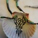 Southwestern Shell and Quail Feather Necklace With Phoenix Necklace - Etsy
