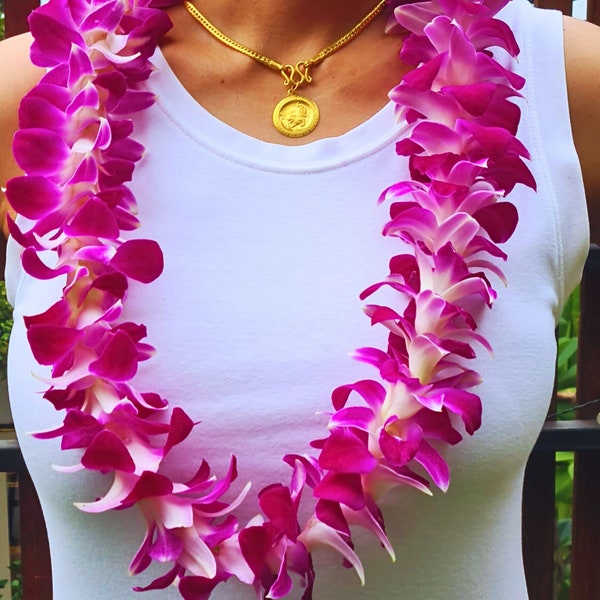 Hawaii Flower Necklace - Etsy