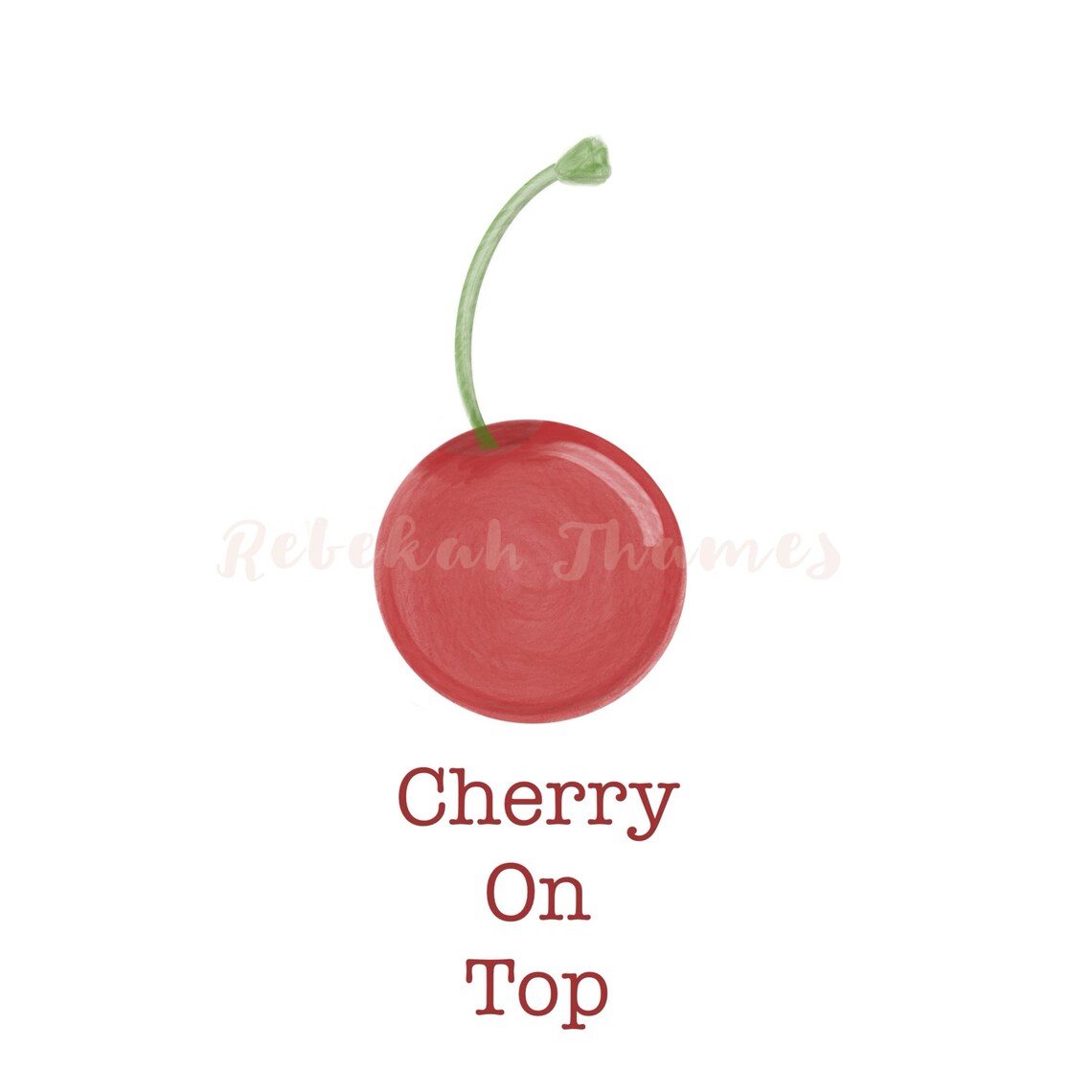 Cherry Quote Digital Colored PNG Files - Etsy