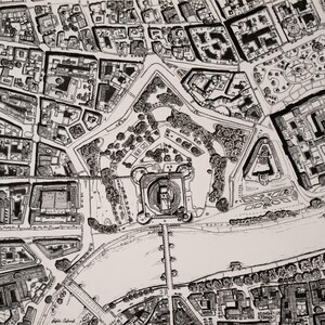 Map of Castel Sant’angelo - Etsy