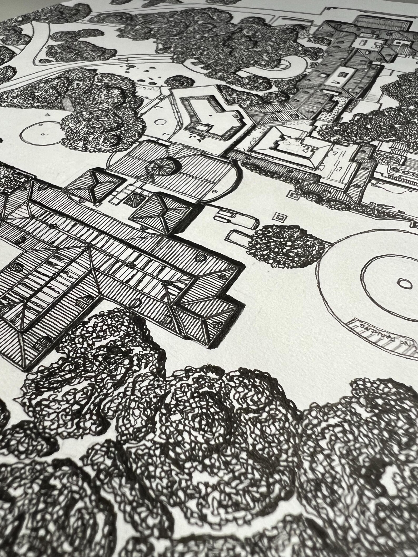 Map of Winterthur Museum Delaware - Etsy