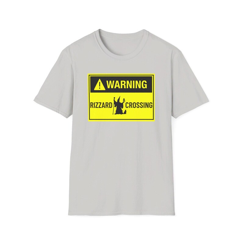 WARNING!!! Rizzard Crossing, Funny, Meme, Goofy Ahh T Shirt - Etsy