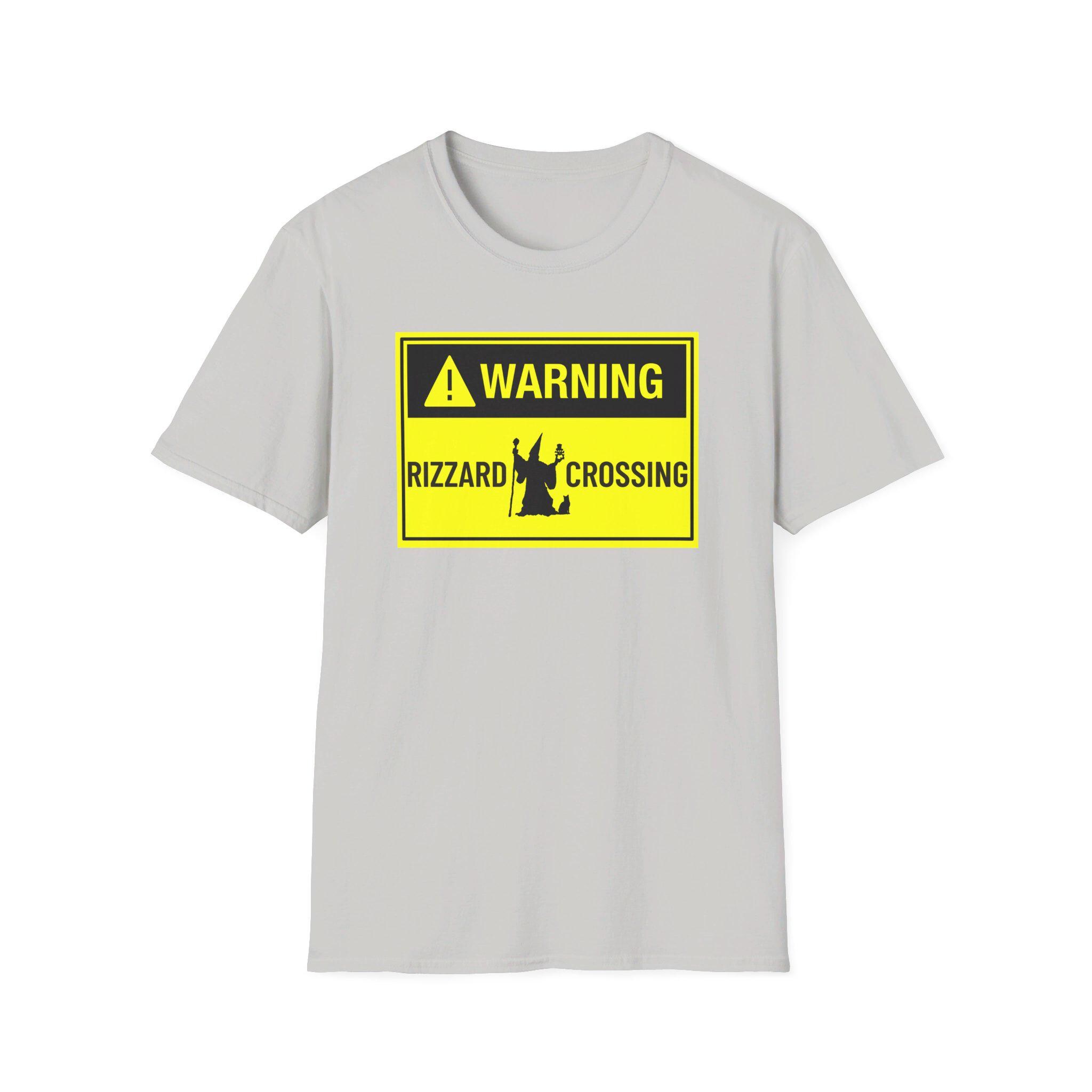 WARNING!!! Rizzard Crossing, Funny, Meme, Goofy Ahh T Shirt - Etsy