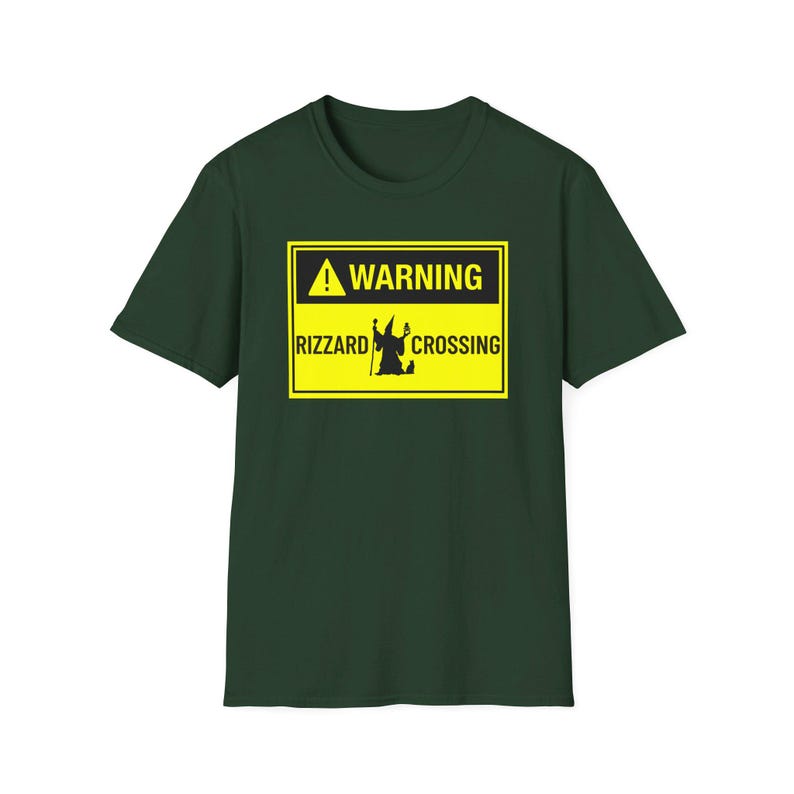 WARNING!!! Rizzard Crossing, Funny, Meme, Goofy Ahh T Shirt - Etsy