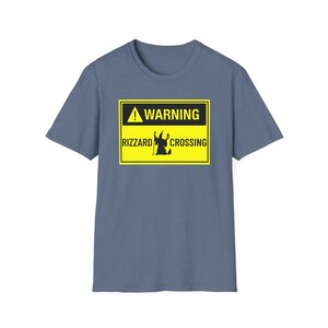 WARNING!!! Rizzard Crossing, Funny, Meme, Goofy Ahh T Shirt - Etsy
