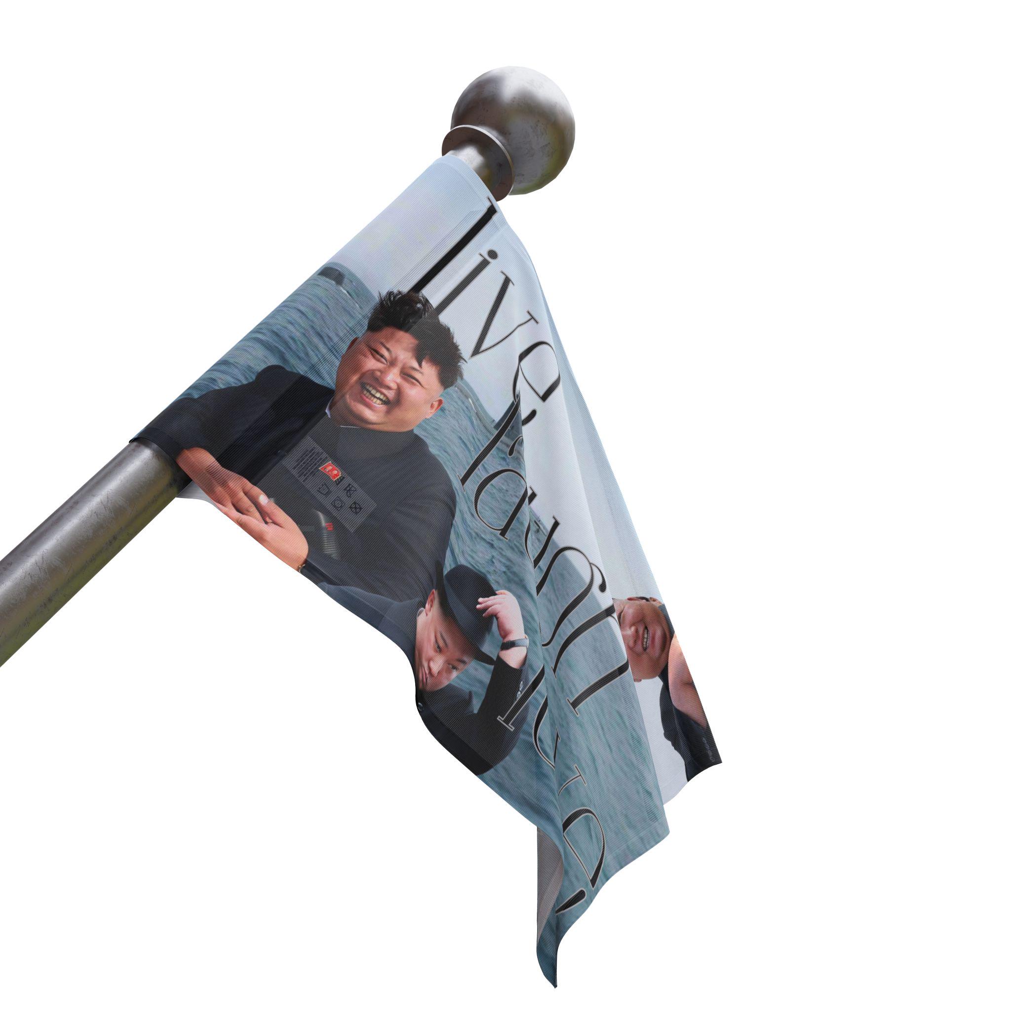 Kim Jong Un Live Laugh Love Flag, Funny Offensive Flag - Etsy