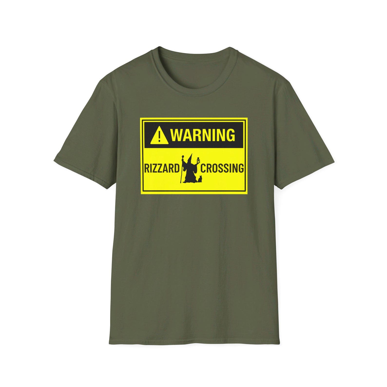 WARNING!!! Rizzard Crossing, Funny, Meme, Goofy Ahh T Shirt - Etsy