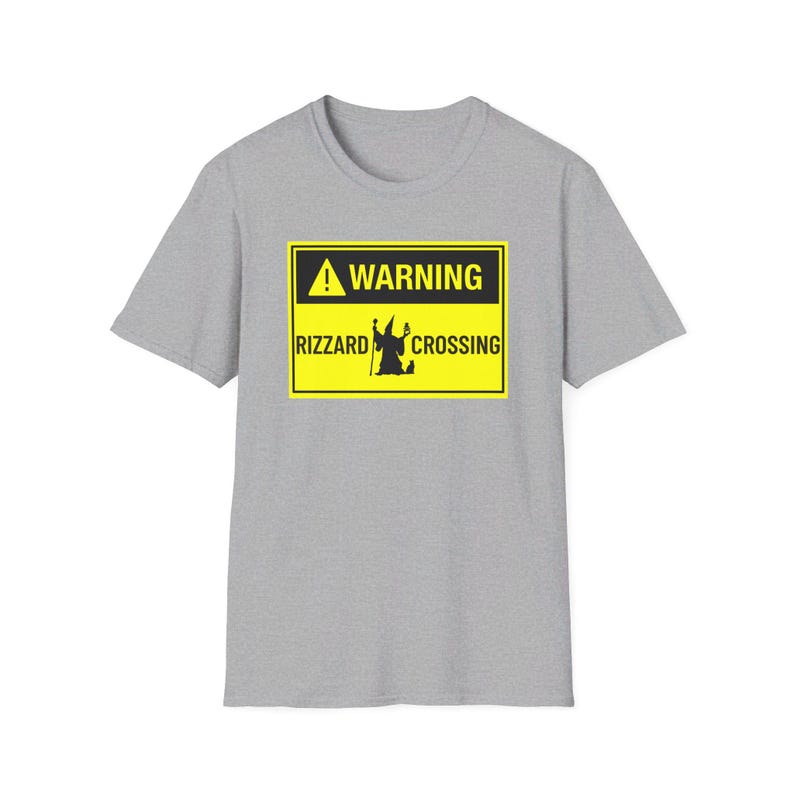 WARNING!!! Rizzard Crossing, Funny, Meme, Goofy Ahh T Shirt - Etsy