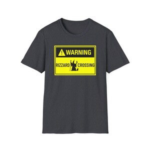 WARNING!!! Rizzard Crossing, Funny, Meme, Goofy Ahh T Shirt - Etsy