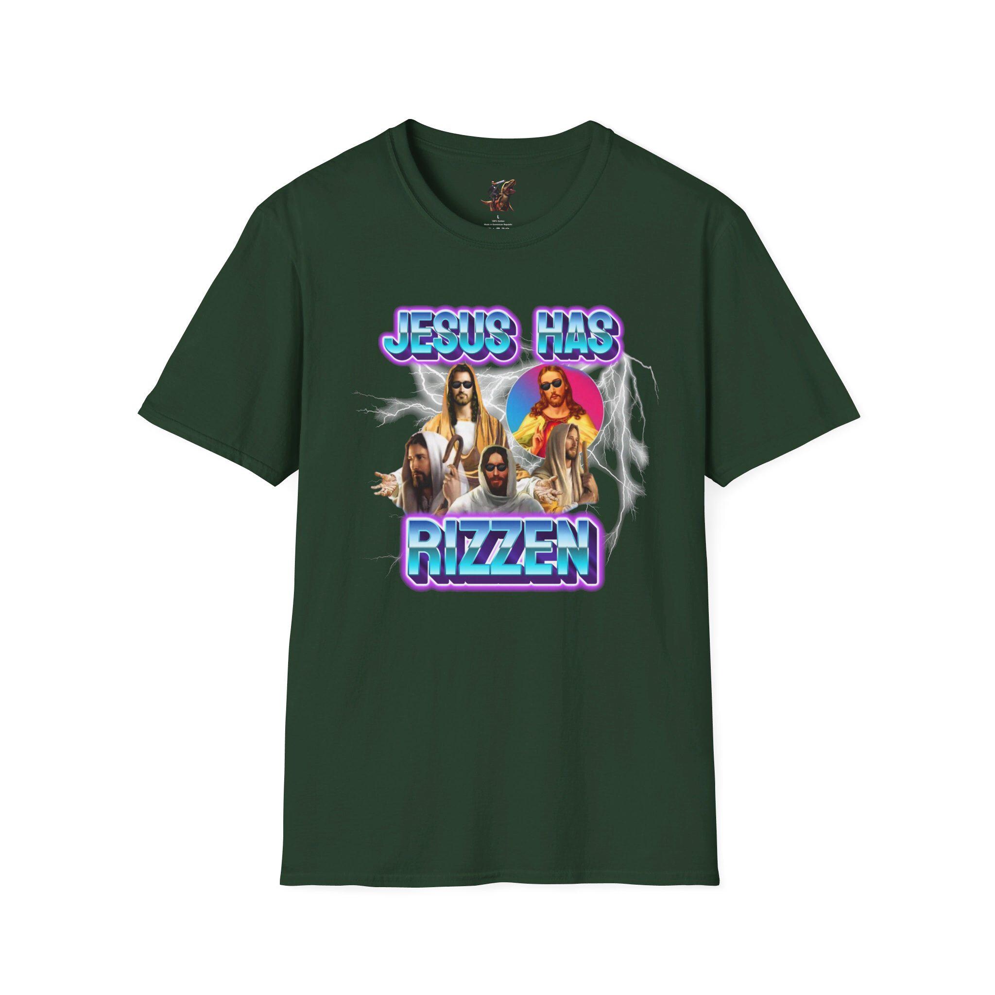 Jesus Has Rizzen Funny Christian Shirt, Meme, Goofy T-shirts - Etsy