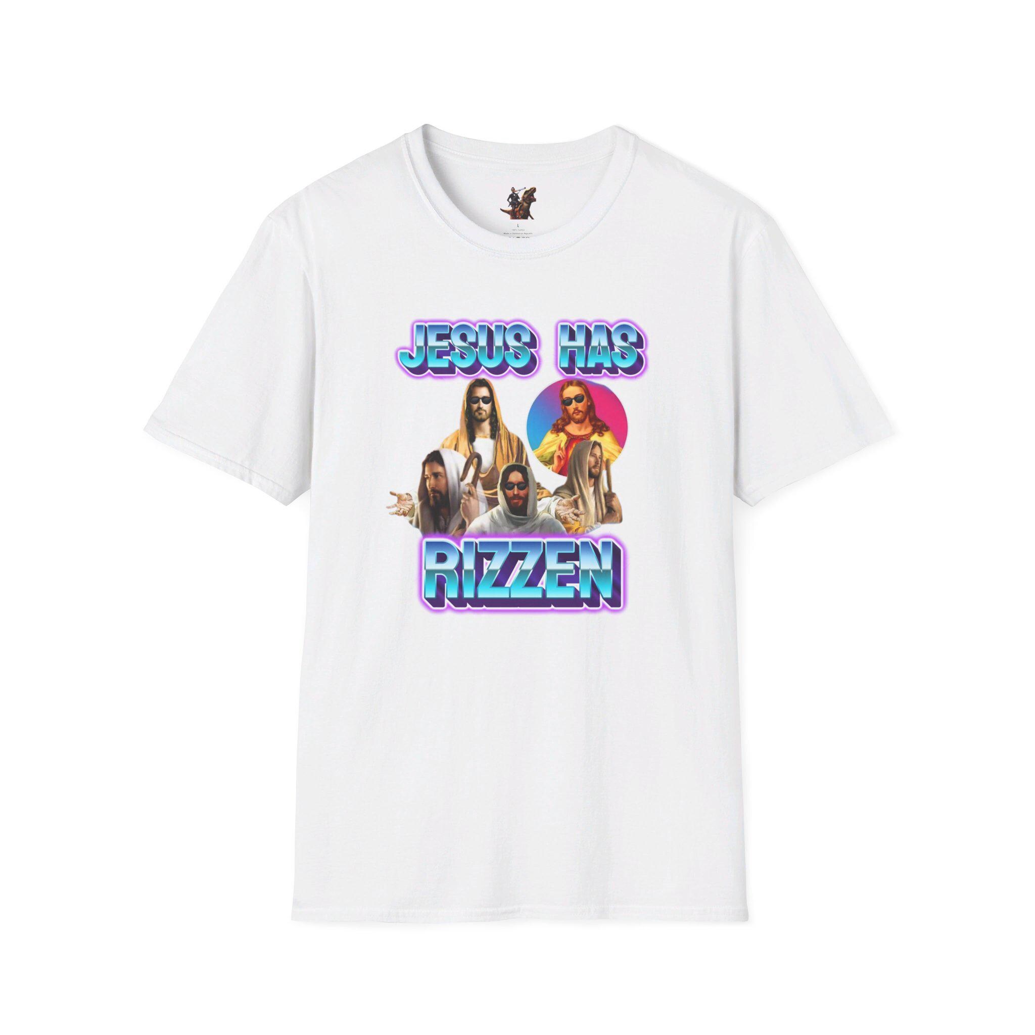 Jesus Has Rizzen Funny Christian Shirt, Meme, Goofy T-shirts - Etsy
