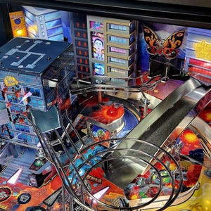 Stern Godzilla Add A Building Pro Pinball Mod by Chainsawmods - Etsy