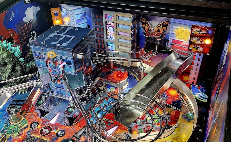 Stern Godzilla Add A Building Pro Pinball Mod by Chainsawmods - Etsy