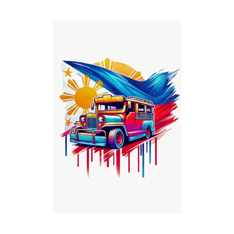 Vertical Poster, Philippine Jeepney, Filipino Jeepney, Pinoy Art ...