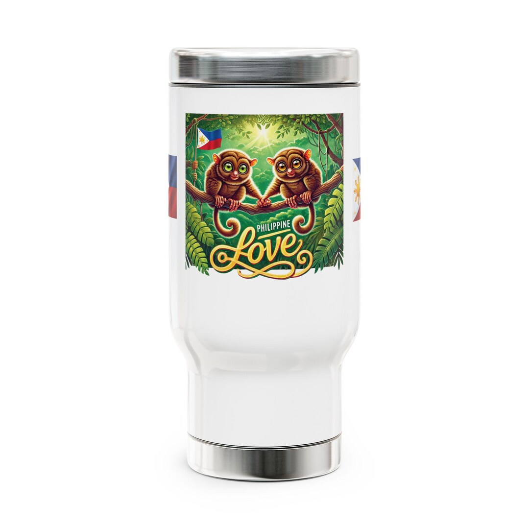 Philippine Tarsier Mug: Wildlife Coffee Cup, Pinoy Souvenir - Etsy