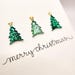 Handmade 'merry Christmas' Card With Ornament Cutout & Cookie Pattern ...