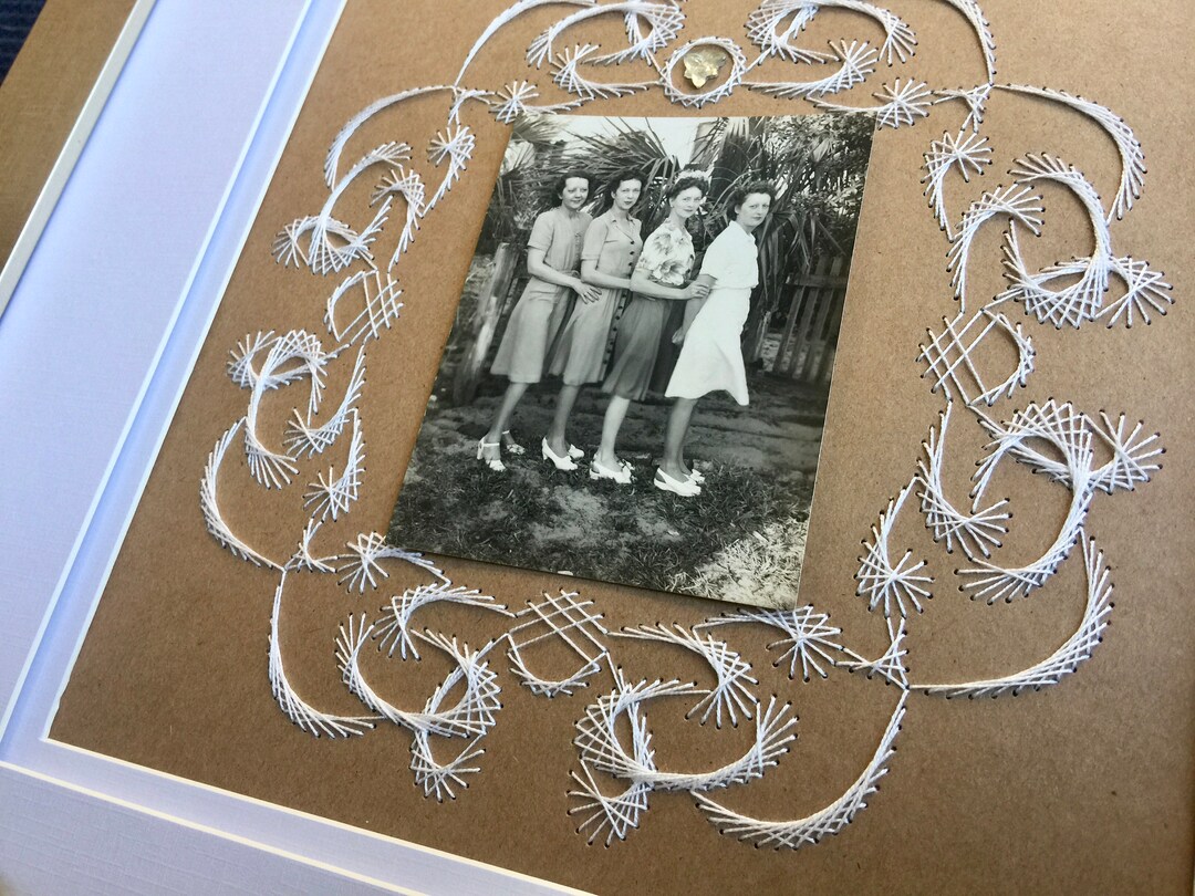 Four Corners Frame Template and Instructions for Photo Mat - Etsy