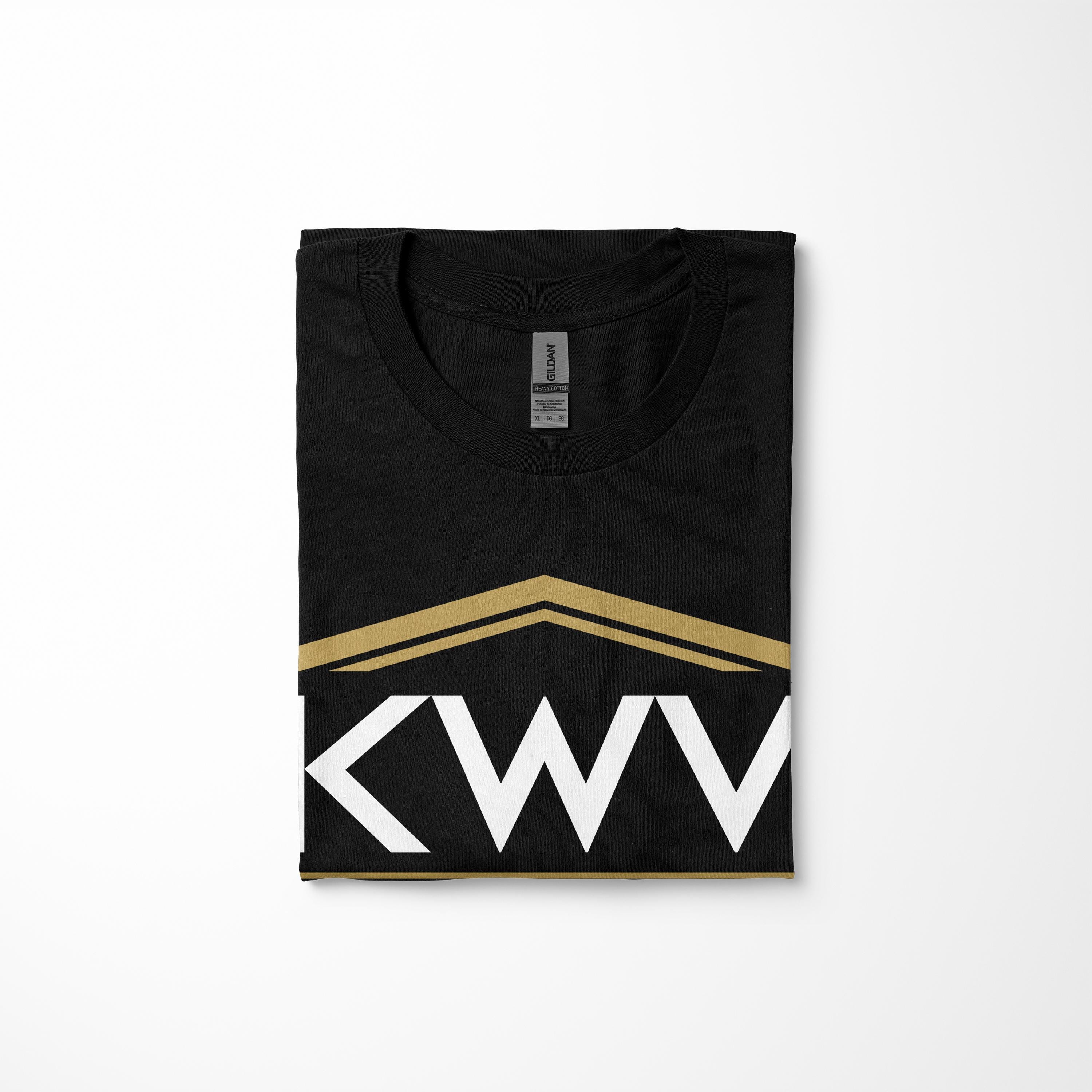 KWV Brandy Logo Graphic T-shirt | South African Brandewyn Tee | Black ...