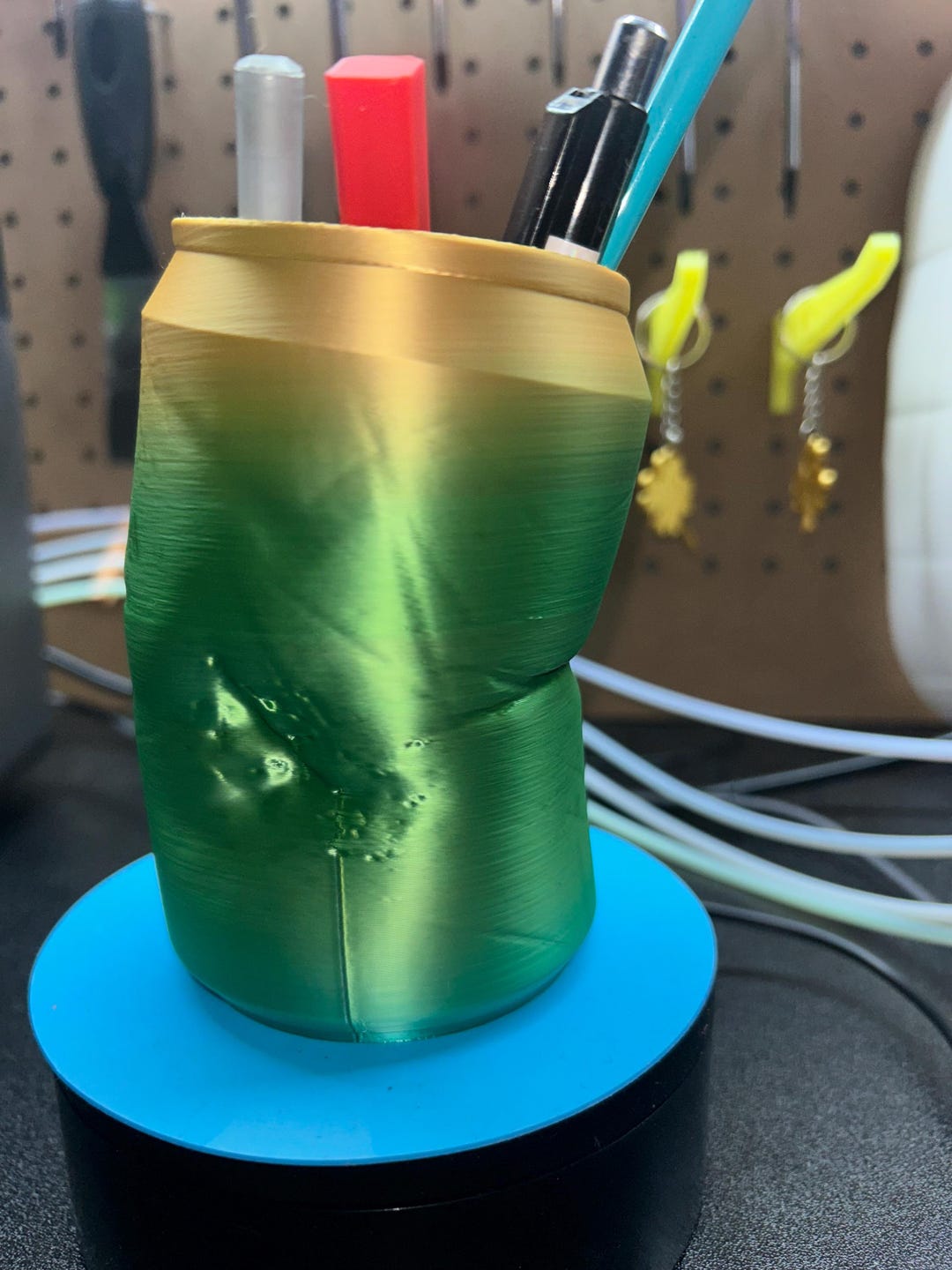 Crushed Soda Can Desk Organizer - Etsy