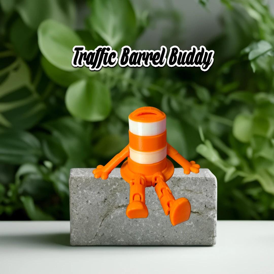 Traffic Construction Barrel Buddy - Etsy