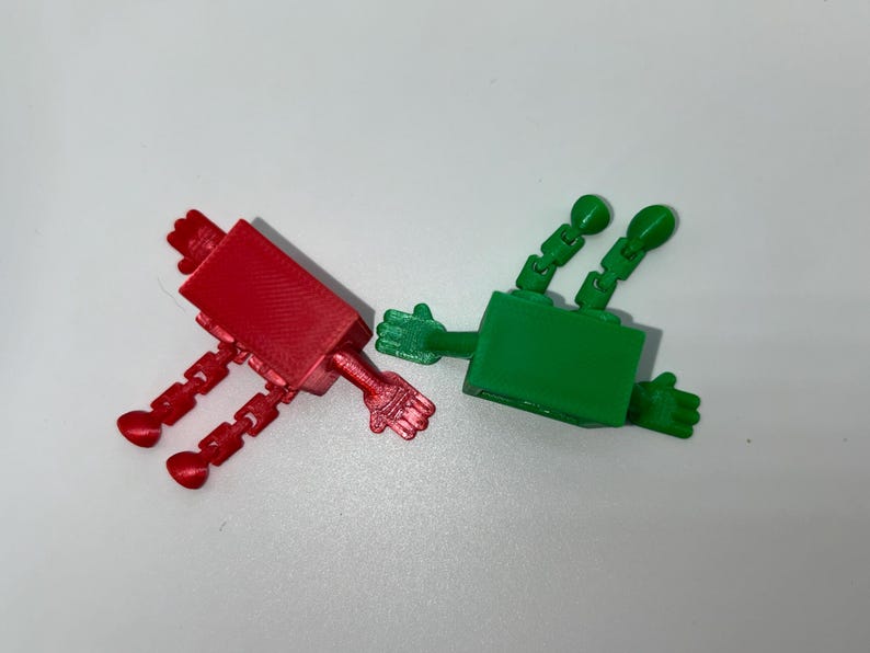 Mini Brick Buddy Jr. Figure: Custom 3D Printed Desk Toy - Etsy