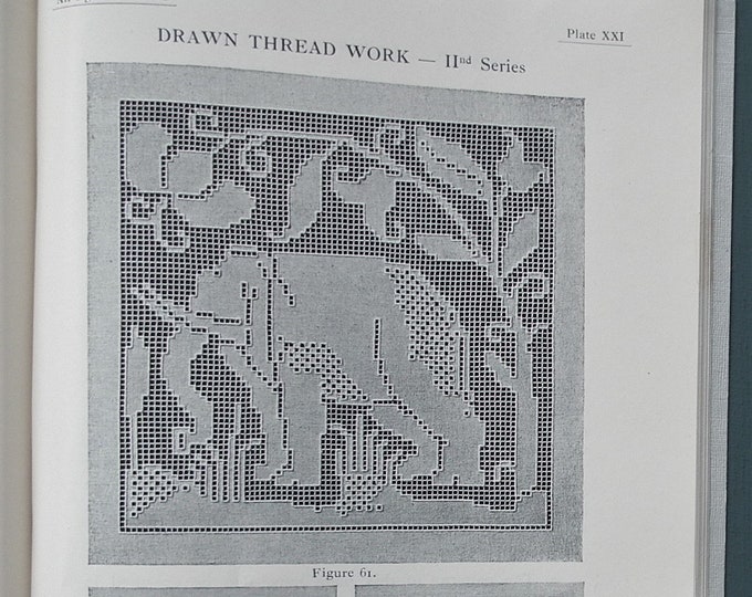 Drawn Thread Work Iind 2nd Series Antique Vintage Sewing Book | Etsy