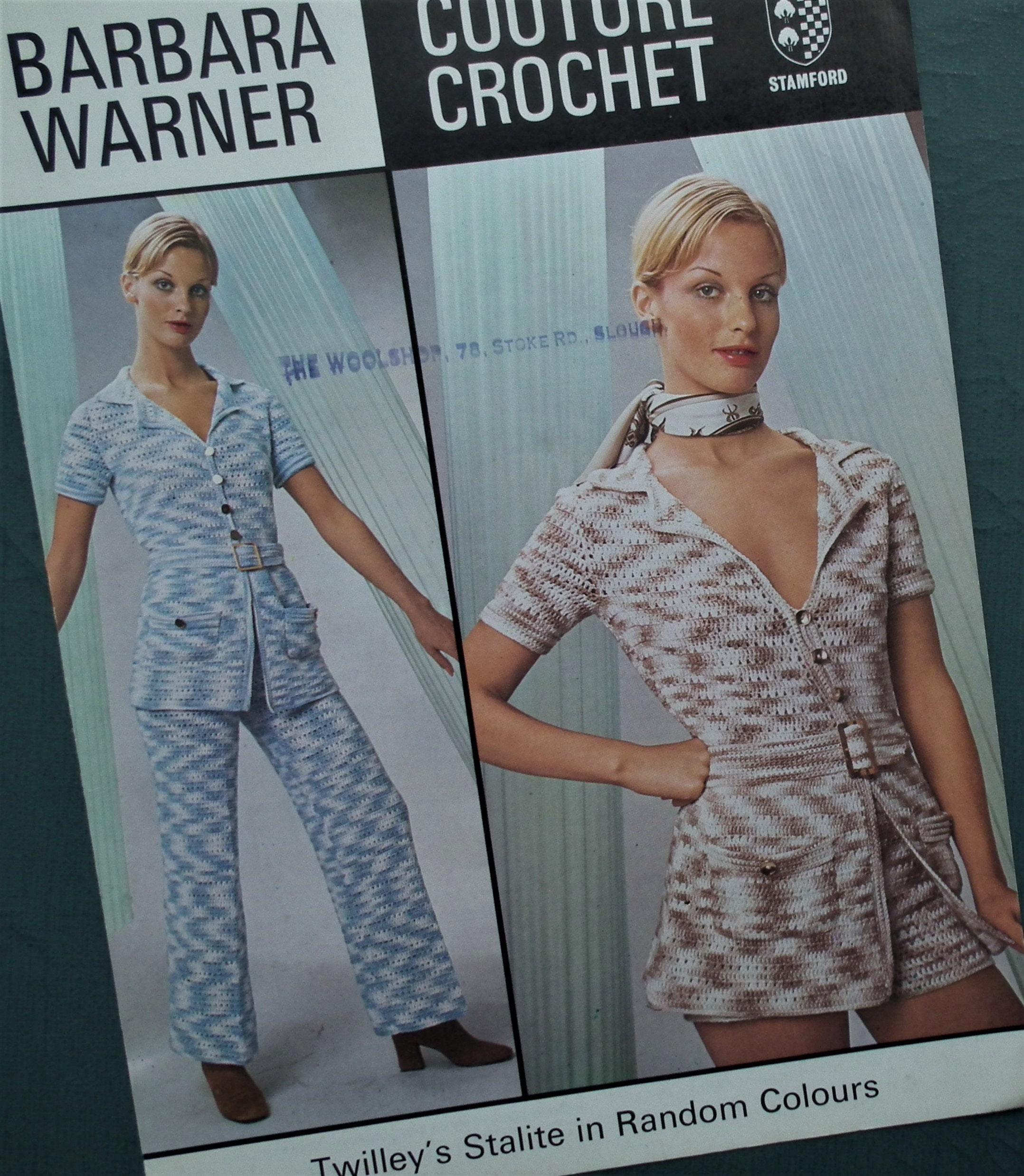 Original Vintage 1970s Crochet Pattern Barbara Warner Couture Crochet ...
