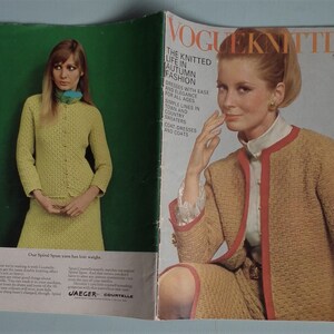 Vogue Knitting Book Vol. 13 No 3 1967 Original Vintage 1960s 60s ...